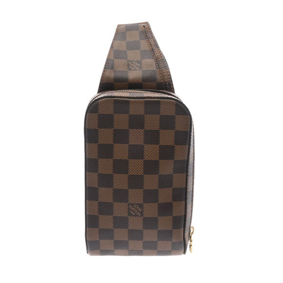 Louis Vuitton | Bags | Louis Vuitton Damier Geronimos Brown Canvas Body ...